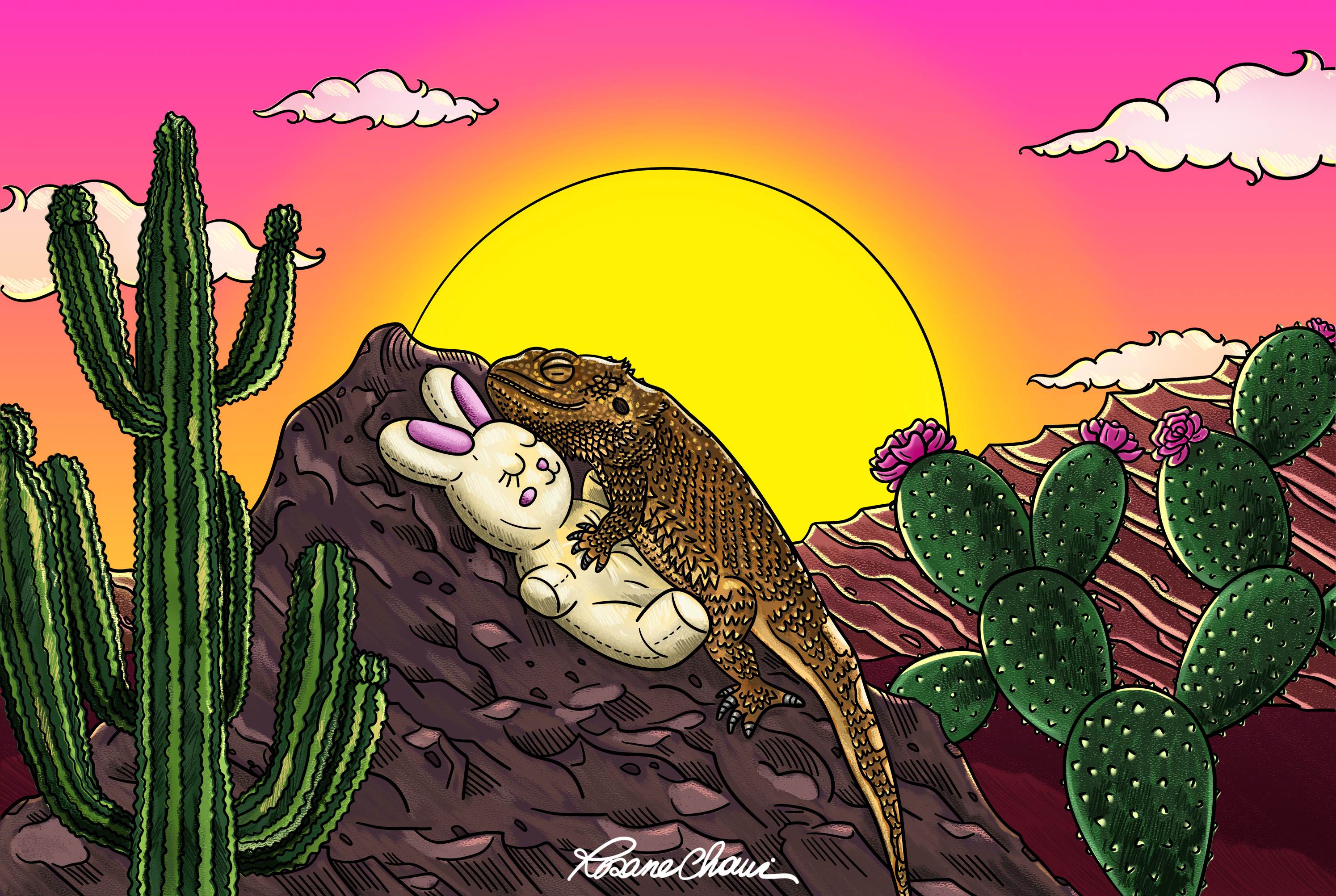 Charlie and his bunny – Welcome to my world